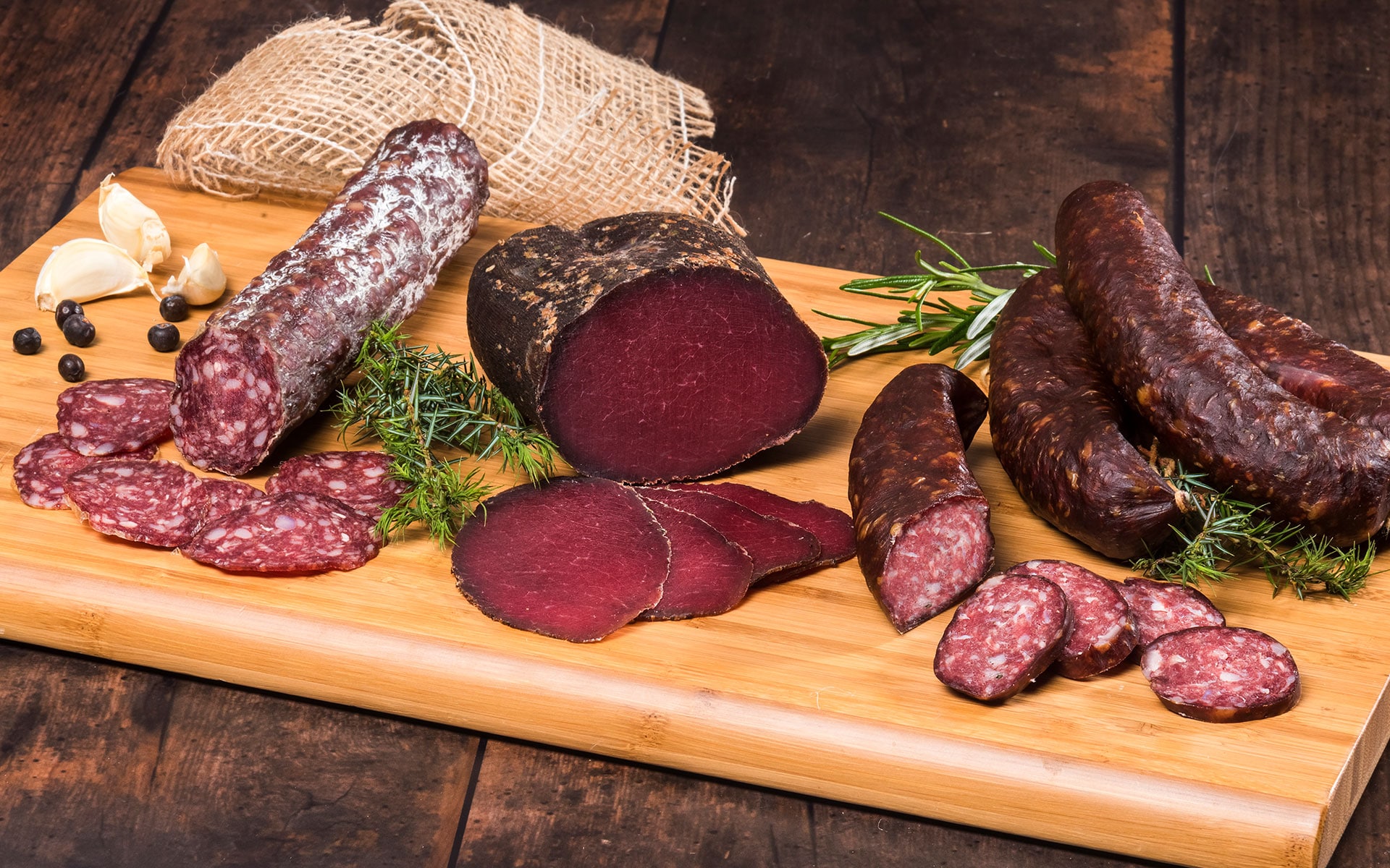Specialità di carne selvaggina dell’Alto Adige